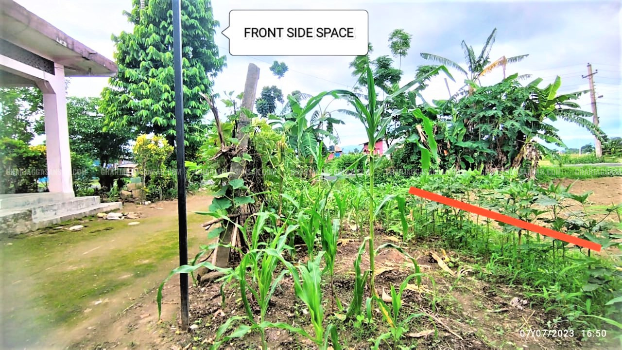 Land 8 Kaththa with free house on sell at Bharatpur-15, Fulbari ...